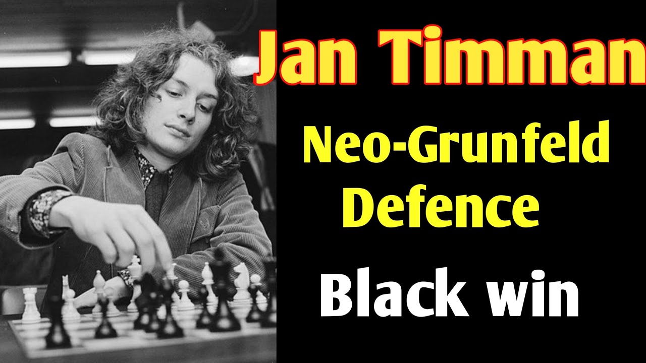 Jan Timman || Neo-Grunfeld Defence || Black win, 1979/80 #chess - YouTube