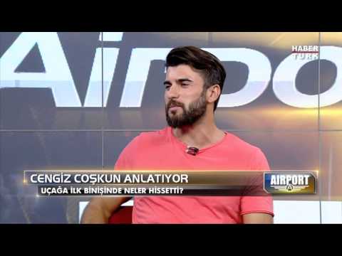 Diriliş Ertuğrul'un Turgut Alp'i Cengiz Coşkun Airport'ta