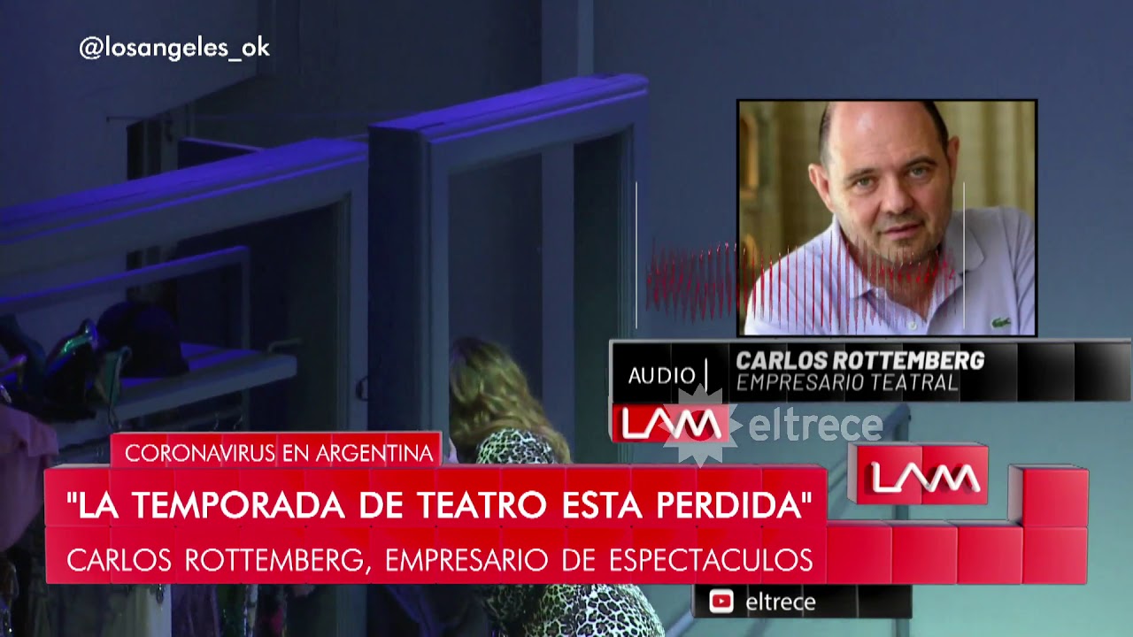Carlos Rottemberg, productor teatral, expresó que la temporada 2020 ...
