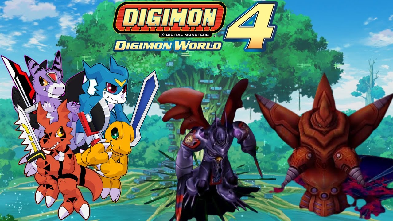 Digimon World 4 #final - Boss Fight Mecha Rogue X e Salvando o Mundo ...