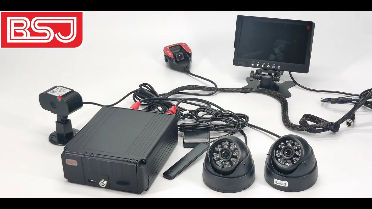 4CH/8CH smart Mobile DVR with Wifi, GPS,4G and 2TB storage - YouTube