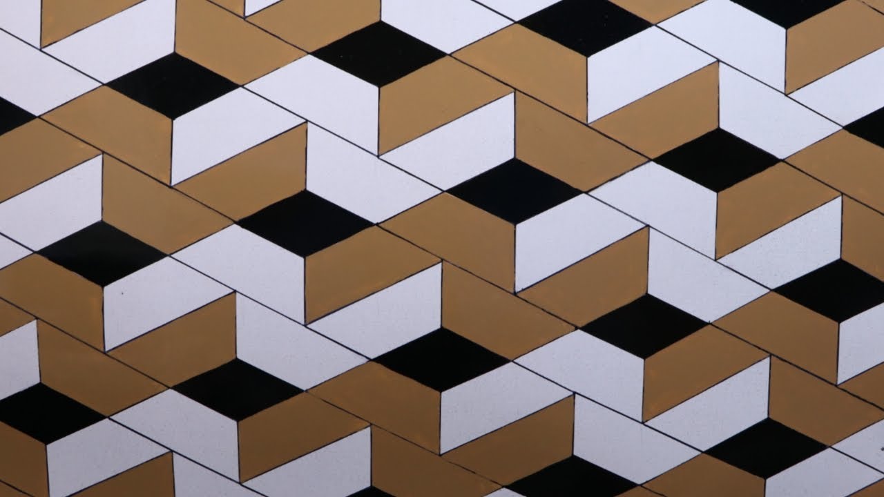 3d wall texture design | 3d wall painting | 3d wall decoration effect ...