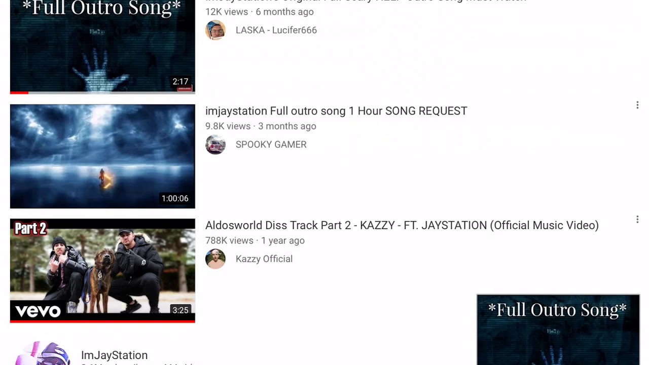 ImJayStation full (HELP) outro song - YouTube