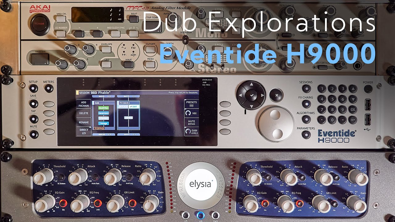 Deep Dub Techno Explorations Ep. 01 | Eventide H9000 - YouTube