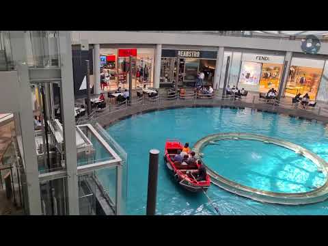 Vlog 12 Boat Ride inside Marina Bay Sands Shopping Mall - YouTube