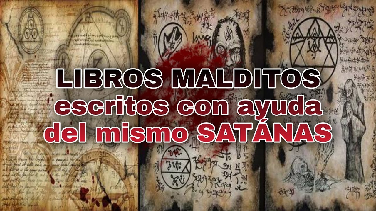 LIBROS MALDITOS QUE NUNCA DEBES LEER ☠️ | estos libros fueron escritos ...