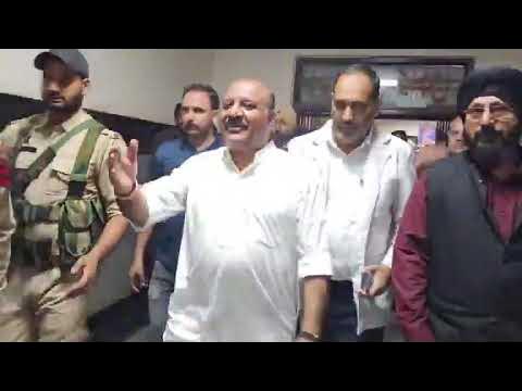 Dy CM J&k Surinder Choudhary visit GMC Rajouri meet Shelling victims. - YouTube