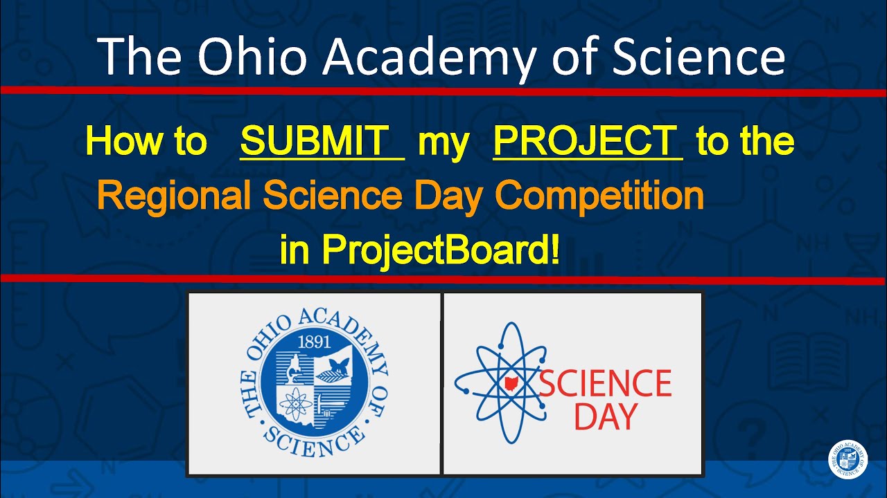 How to Submit a Project to a 2025 Regional Science Day Competition ...