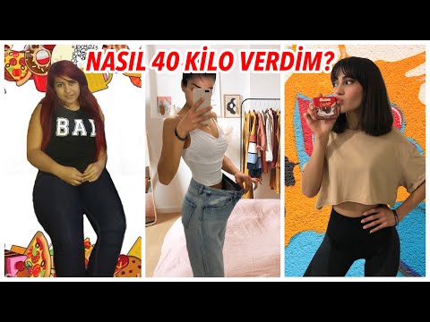 SPORSUZ AMELİYATSIZ NASIL 40 KİLO VERDİM? | Kilo verme sürecim, Motivasyon