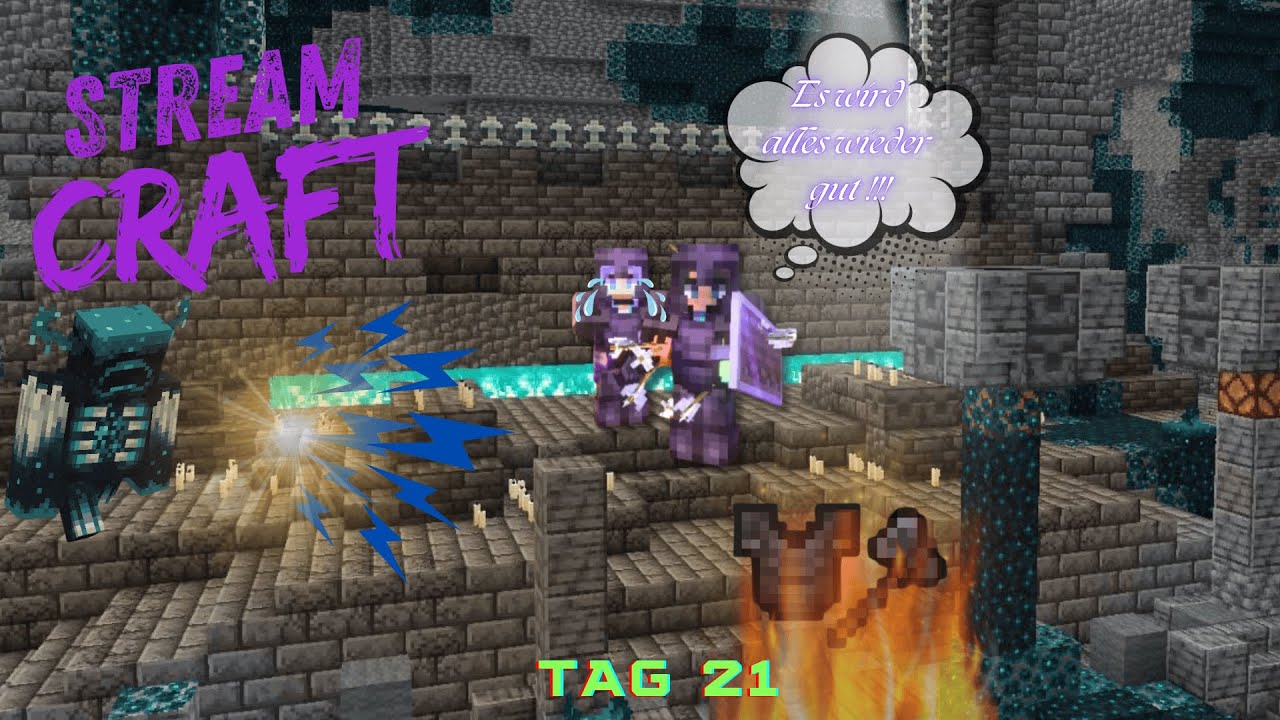 🔥StreamCraft - #Tag 21 / Ancient City 2.0!@B_onnieOG 🔥#minecraft #twitch - YouTube