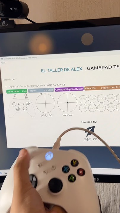 Prueba nuestro Gamepad Tester - YouTube