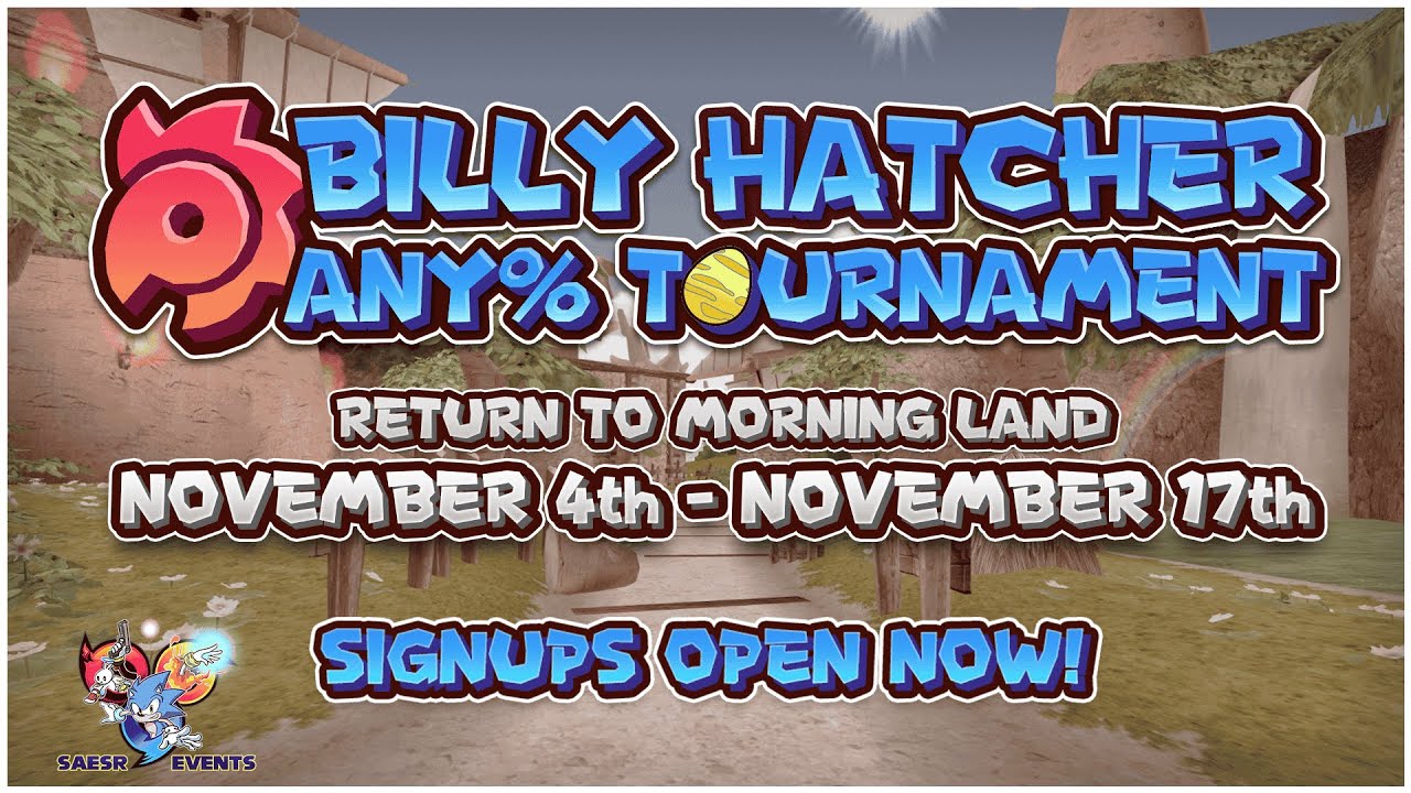 Billy Hatcher 2024 Any% Tournament | Day 4 - YouTube