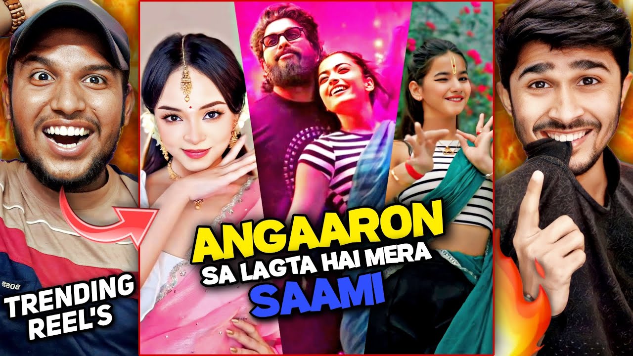 Angaron The Couple Song Latest Instagram Trending Reels +Reaction Edits ...