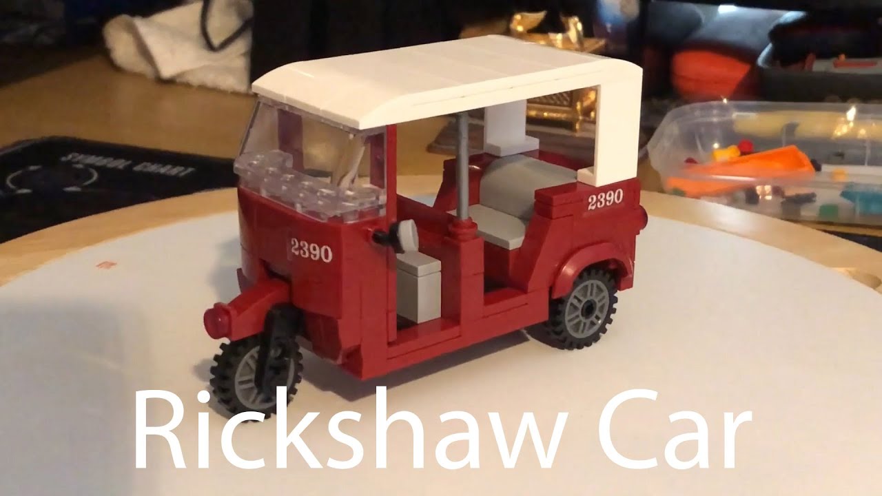 Galloping Indy’s Rickshaw Car - Part 2 Lego Moc - YouTube
