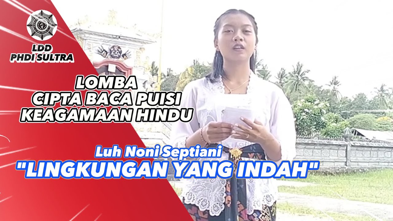 #28 Luh Noni Septiani | Lingkungan Yang Indah - YouTube
