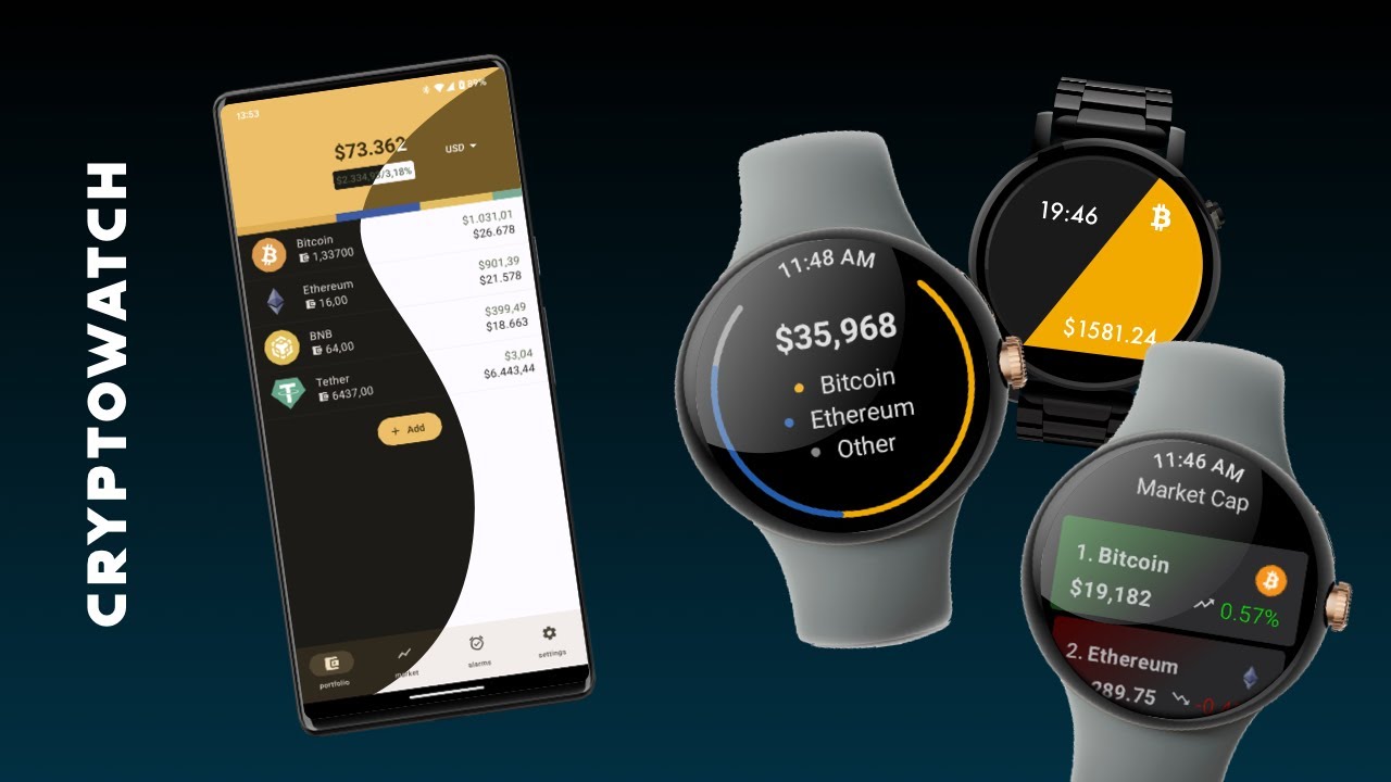 CryptoWatch Demo - YouTube