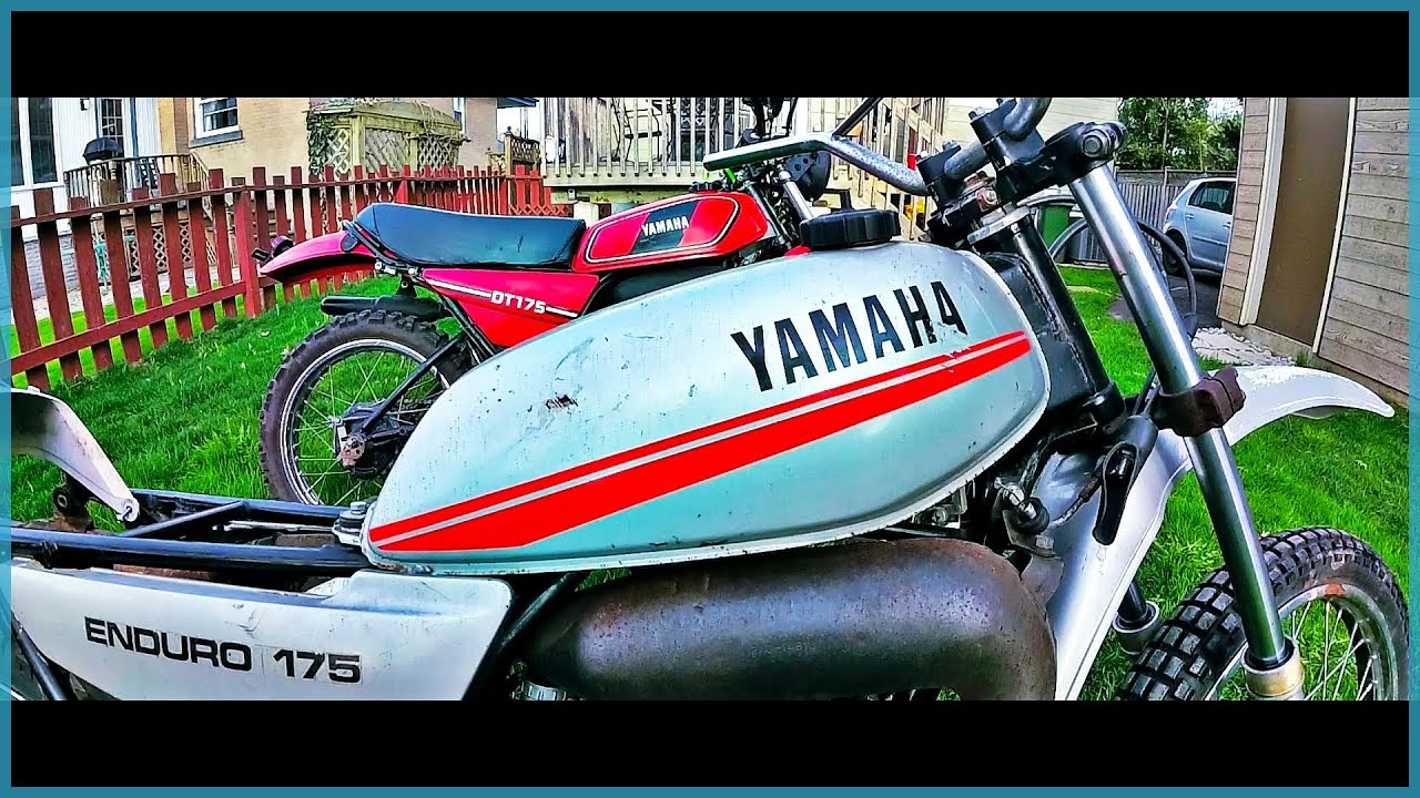 1978 Yamaha Enduro DT175 and 1979 Yamaha Enduro DT175 - YouTube