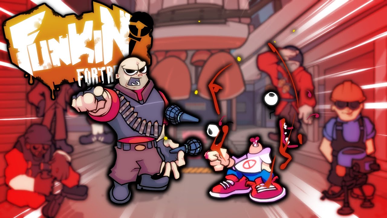 Hard Head FNF Funkin' Fortress [VS Heavy Mod] - YouTube