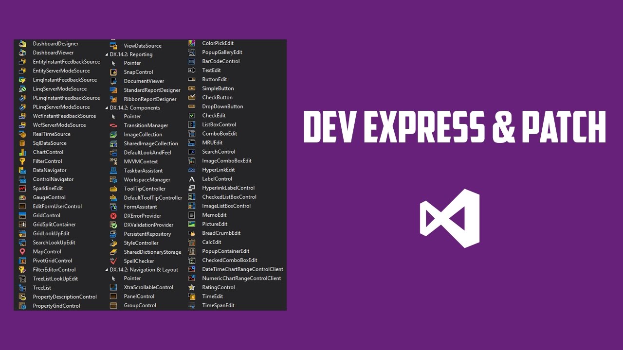 DEV EXPRESS & PA*CH 2017 [VB.NET] - YouTube