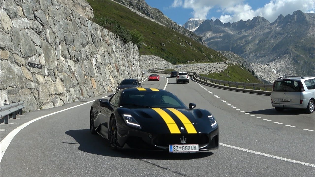 Swiss Summer Alps, Supercars Roadtrips 2023 - YouTube