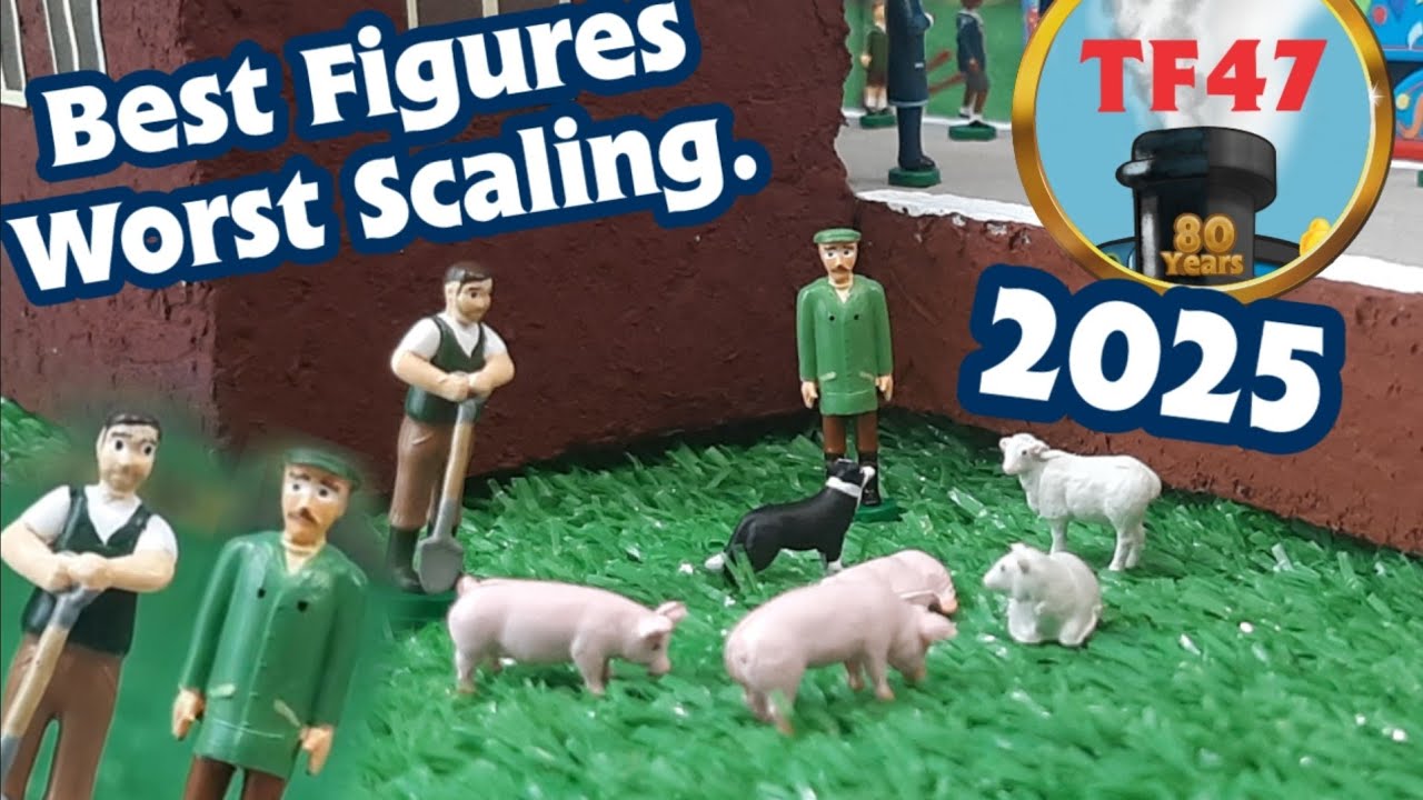 New Bachmann Thomas 2025 OO/HO Farmer McColl & Farmer Trotter Figures ...