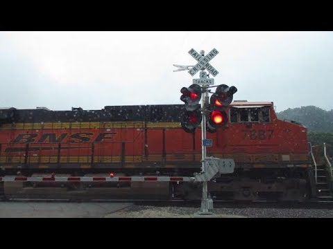 BNSF 7887 East ZSEACHC (6-20-2018) - YouTube