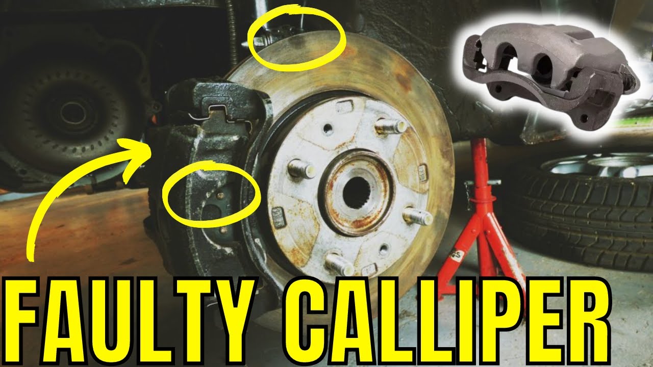 How to Tell if Your Brake Calliper is Bad - YouTube