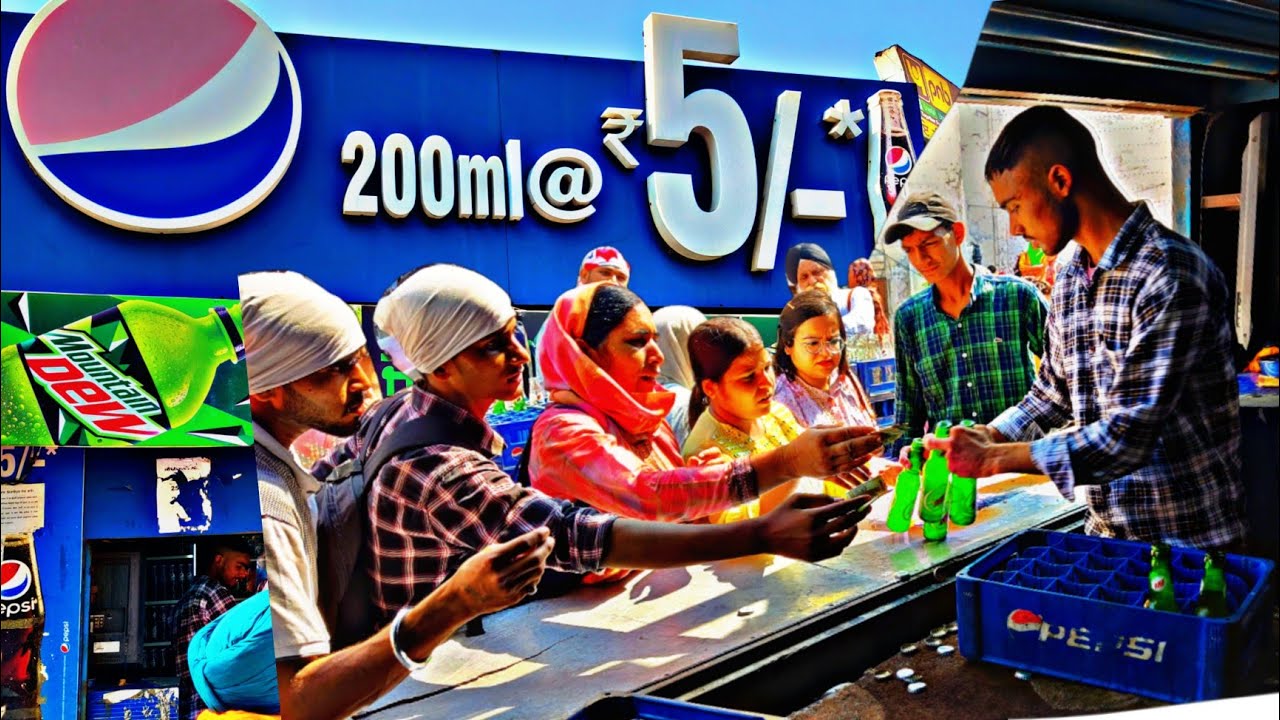 ONLY 5/- Rs Bullet की speed से Daily 10,000 PEPSI बिकती है । Amritsar ...
