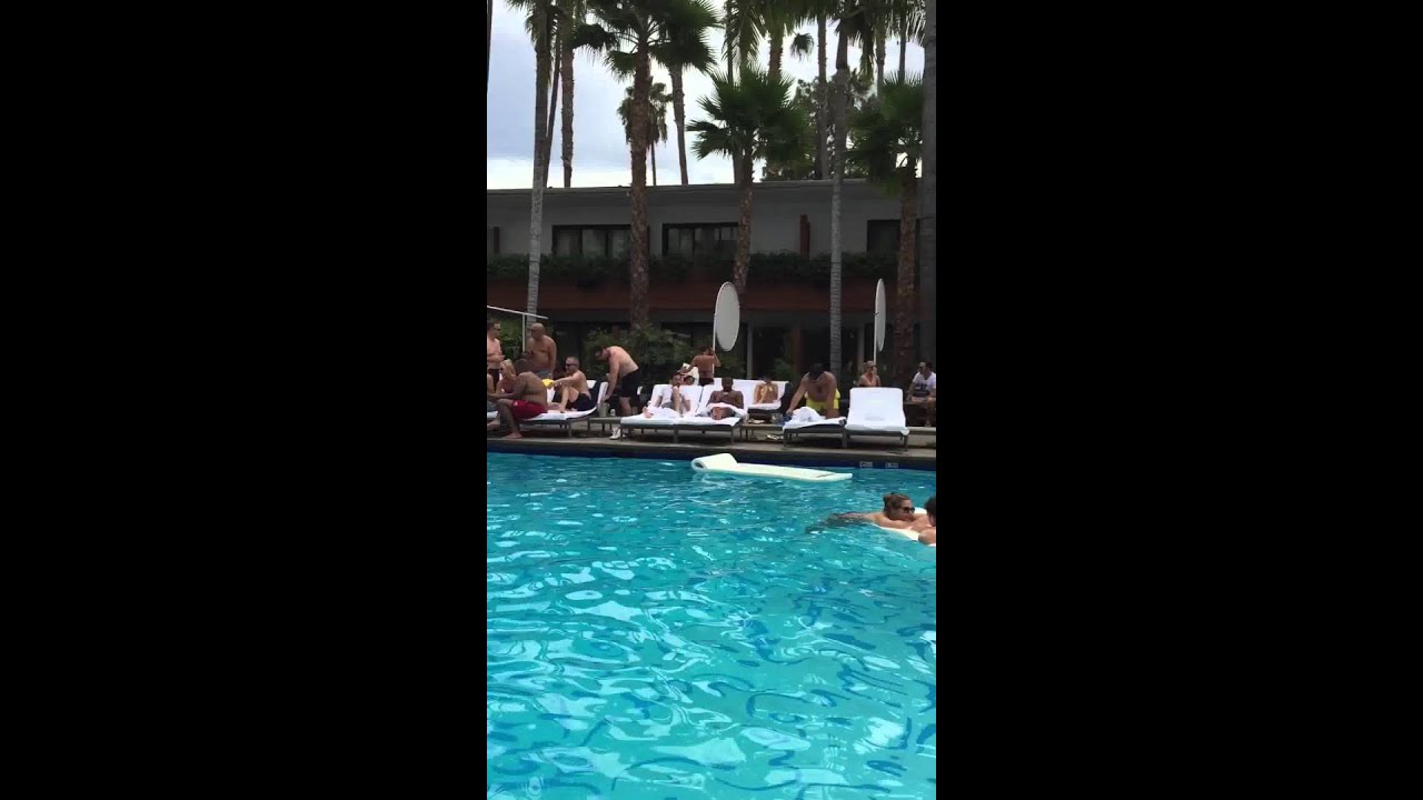 Hollywood Roosevelt [POOL PARTY 2016 ENTOURAGE Los Angeles Pool - YouTube