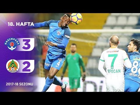 Kasımpaşa (3-2) Alanyaspor | 18. Hafta - 2017/18