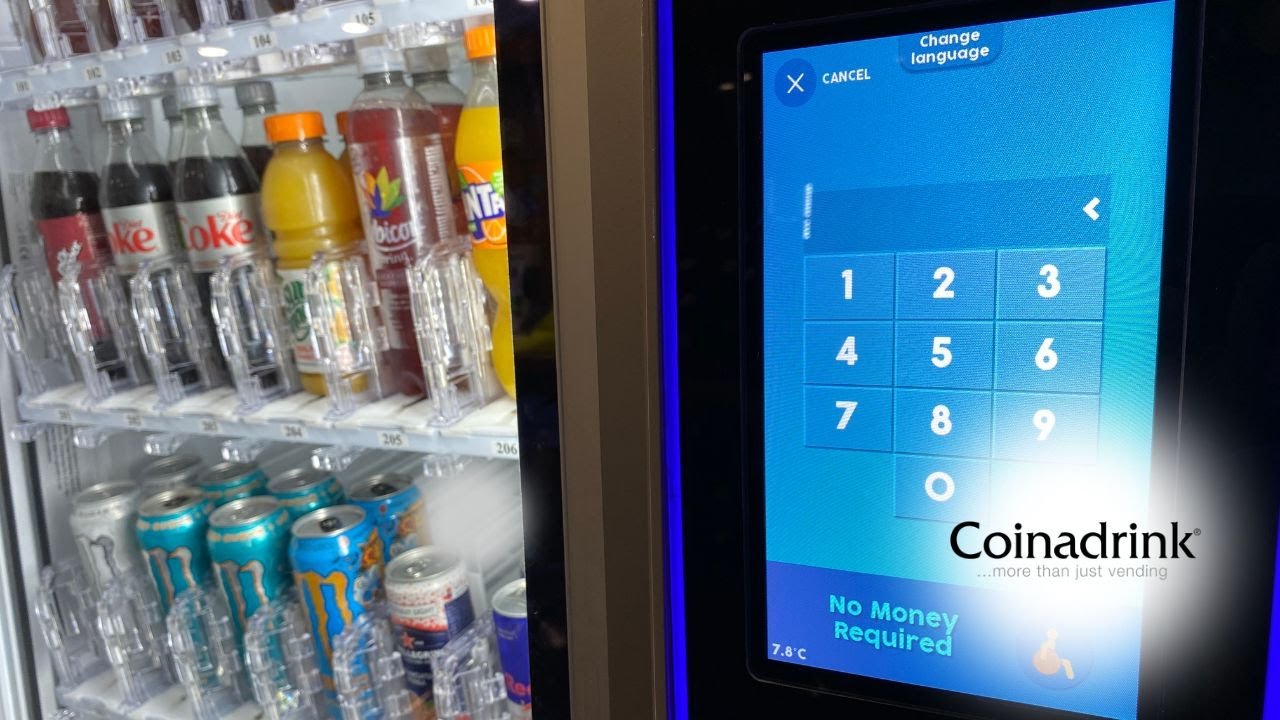 Explore the BevMax 35 Cold Drinks Vending Machine! - YouTube