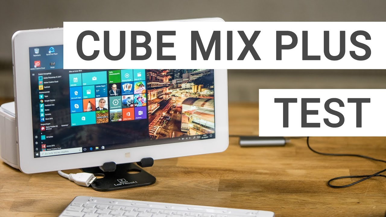 Cube Mix Plus Test: Das beste Billig-Tablet mit Windows 10? | Deutsch ...