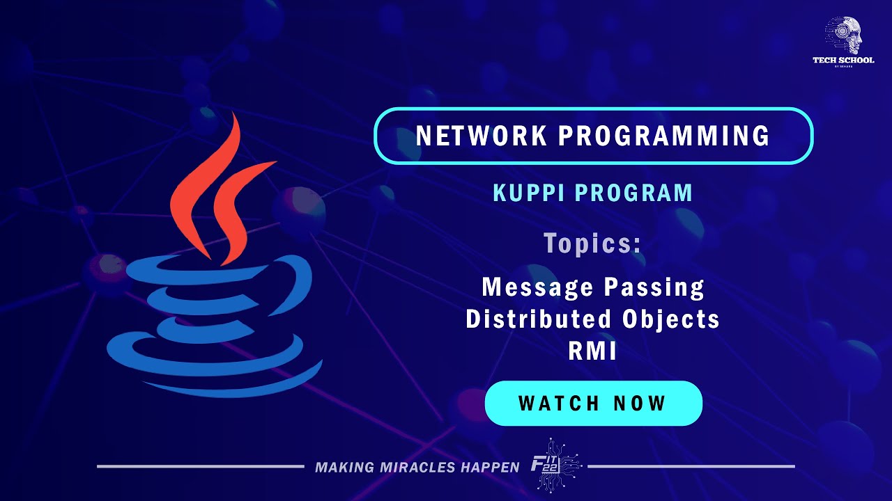Network Programming - Part 19 | Message Passing, Distributed Objects ...