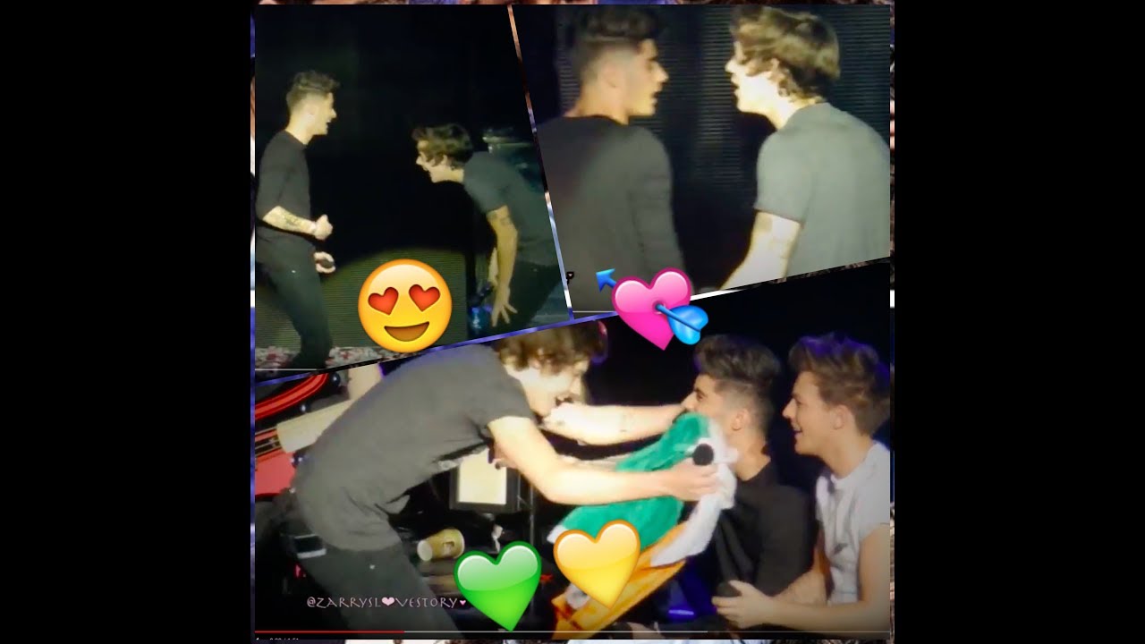 💘 ZARRY | Harry Teasing Zayn💕 + Zayn Pretending To Be Mad At Harry ...
