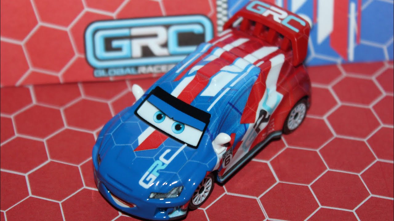 Mattel Disney Cars GRC Raoul CaRoule (Global Racers Cup) World Grand ...