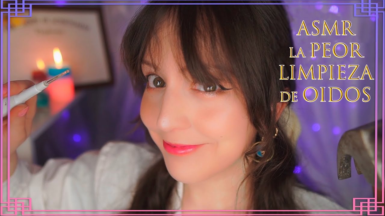 ⭐ASMR El PEOR Examen y Limpieza de Oídos [Sub] Doctora Loca (Humor ...