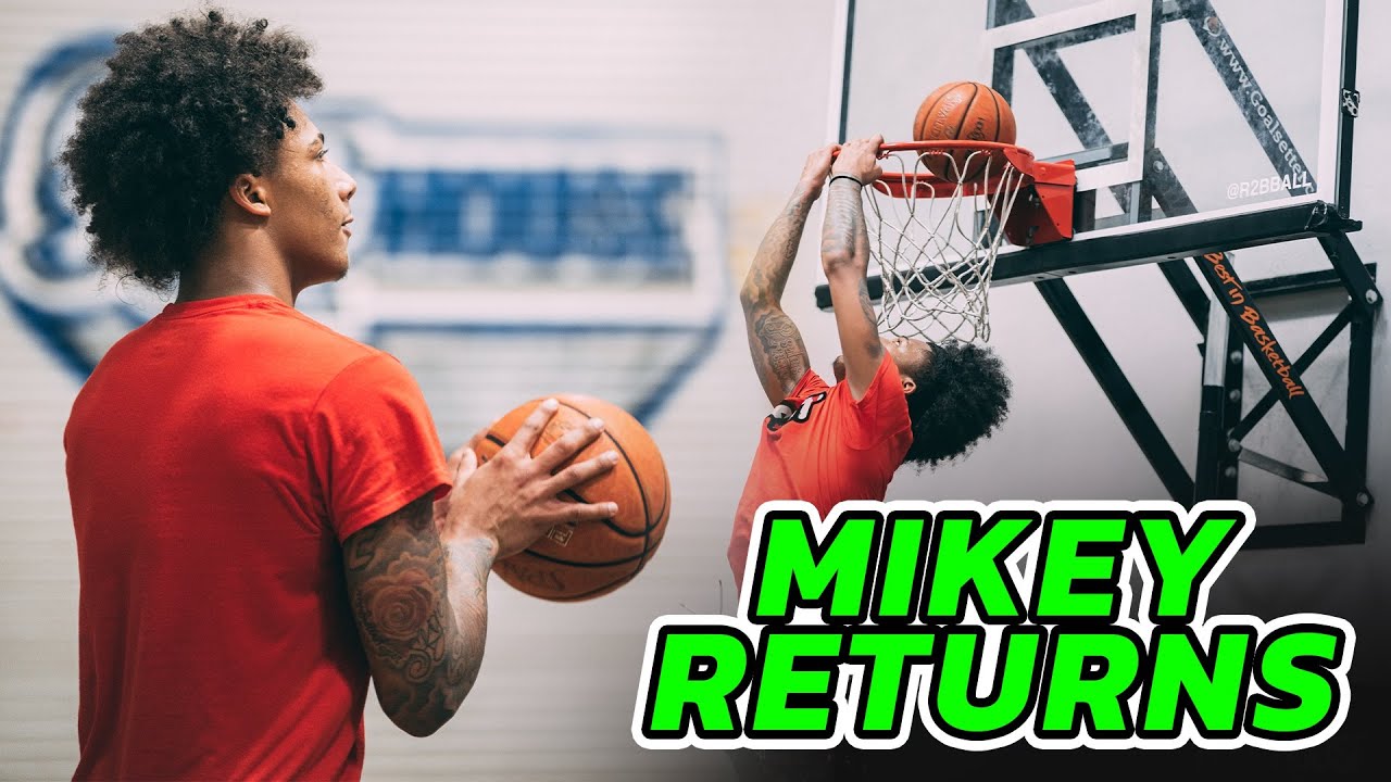 Mikey Williams First Workout Back! He’s Going Pro! | Ryan Razooky - YouTube