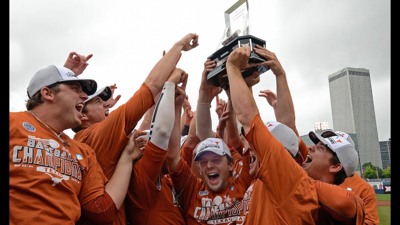 Texas Wins 2015 Big 12 Baseball Championship - YouTube