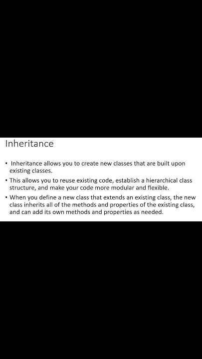 Inheritance in oops #java #english #tutorial #oop #inheritance #oopsinjava - YouTube