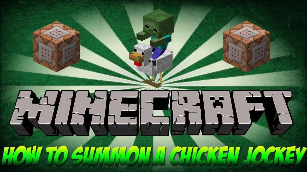 How to Summon Zombie Chicken Jockey's - YouTube