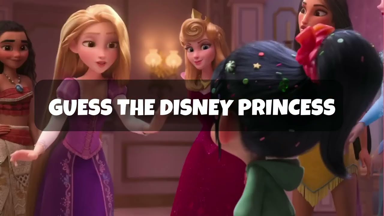 Guess the Disney Princess by the Eyes - YouTube