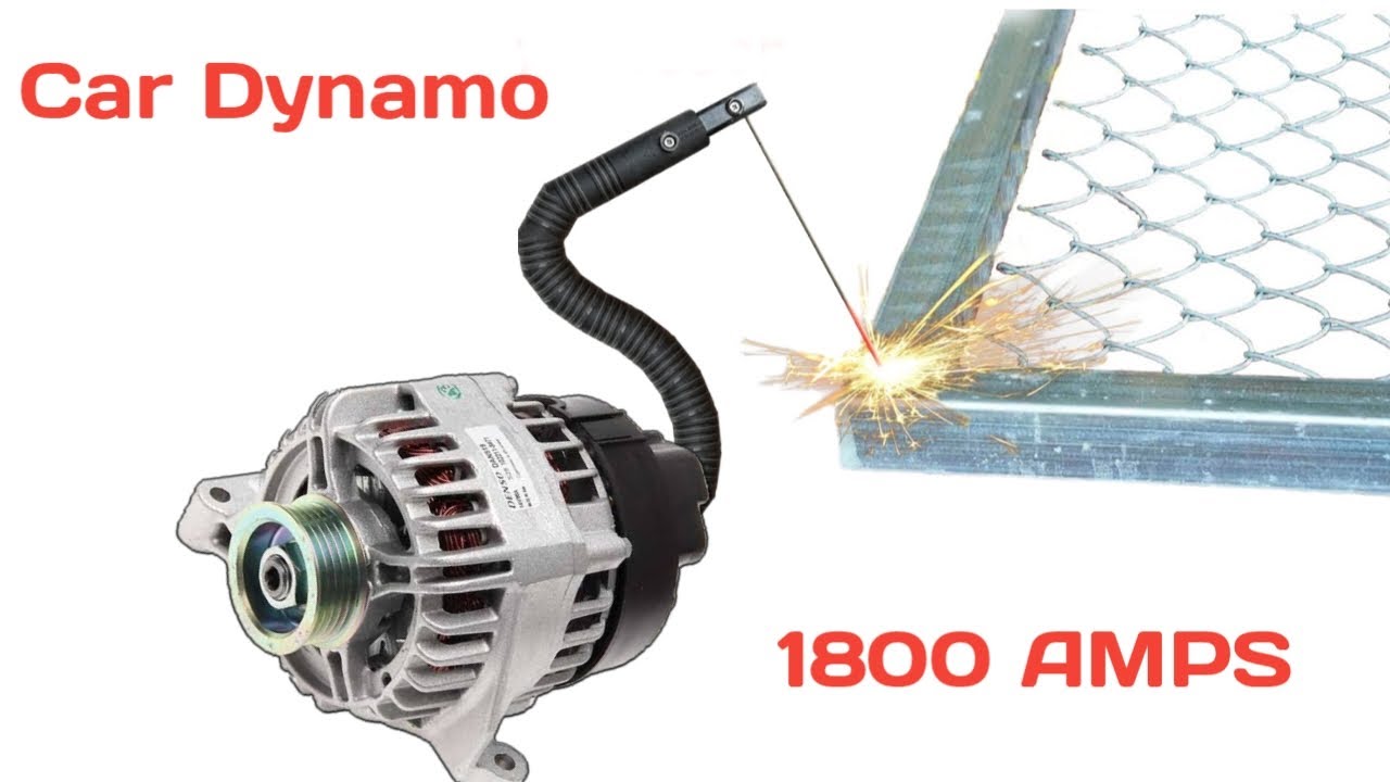 I converted Car dynamo Motor into Welding machine New technology - YouTube