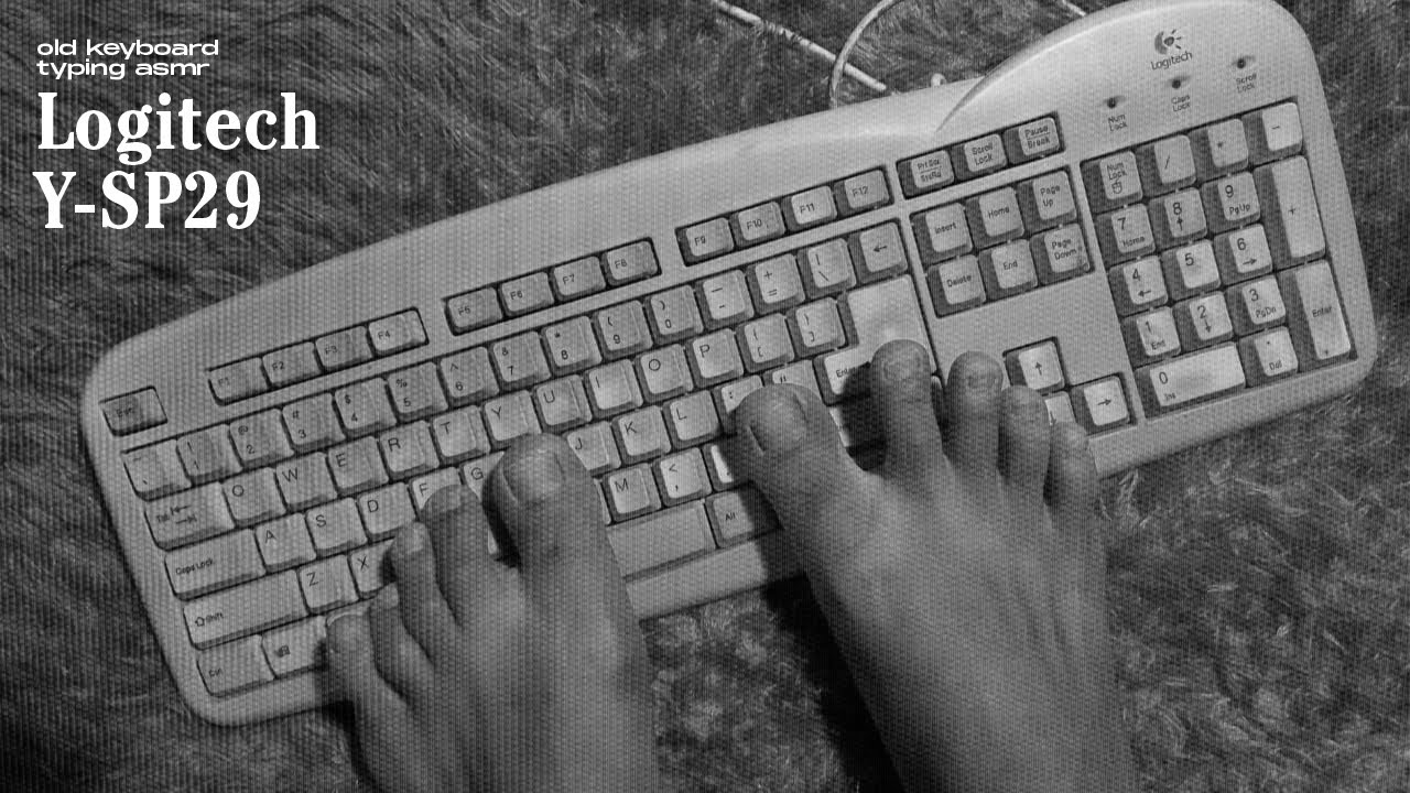 logitech y-sp29 typing test - YouTube