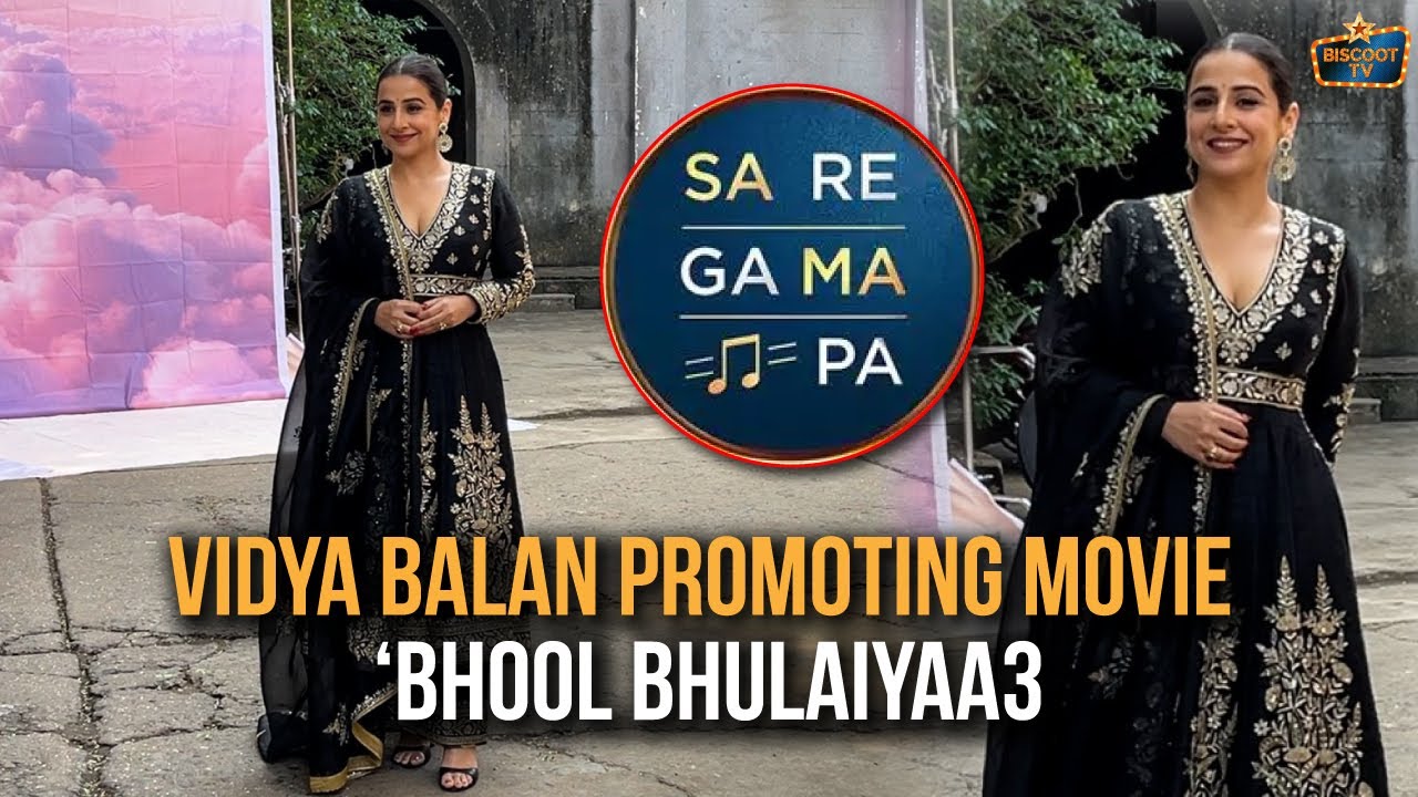 Vidya Balan Lights Up Sa Re Ga Ma with ‘Bhool Bhulaiyaa 3’ Promotions ...