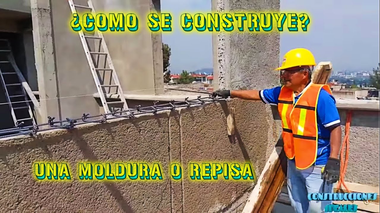 Ep 1 | ¿Cómo se construye una Moldura o Repisa? | Para una ventana ...