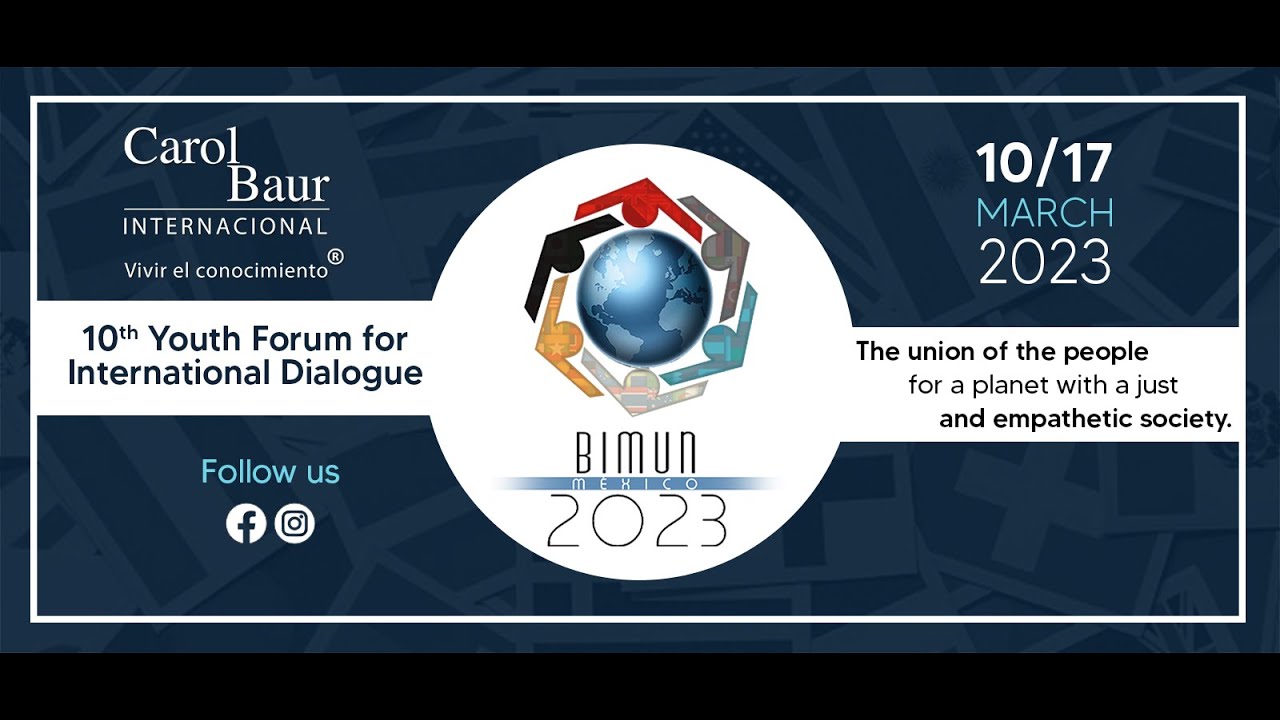 BIMUN 2023 "The union of the people for a planet with a just and ...