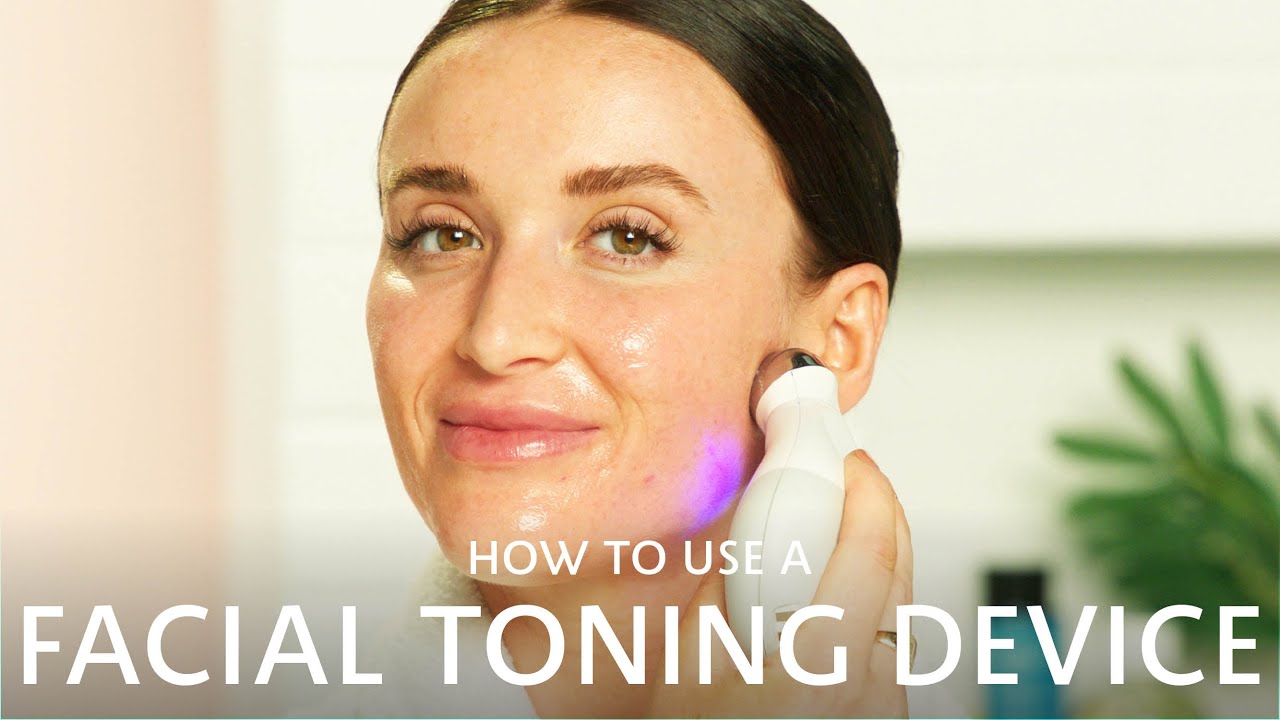 How to: Use a Facial-Toning Device | Sephora - YouTube