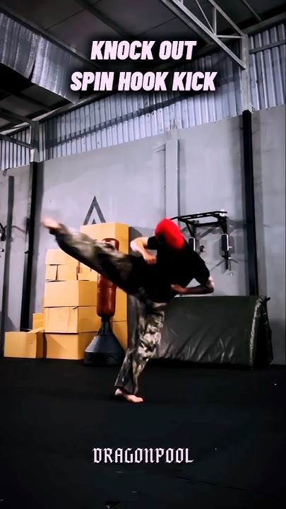 Spinning Hook Kick tutorial #tutorial #martialarts #kungfu #muaythai #boxing #shorts #shortsfeed ...