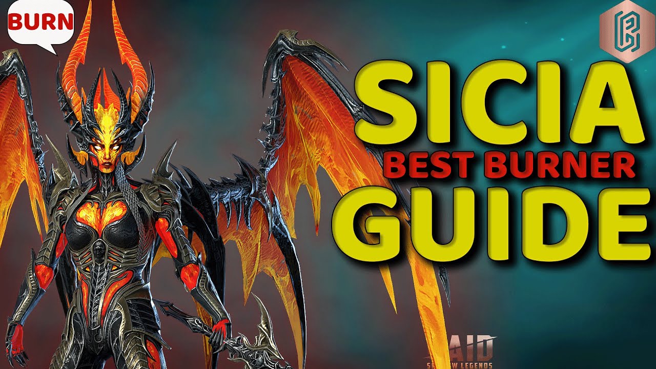 BEST HP Burner - Sicia Flametongue Full Guide & Masteries | Raid ...
