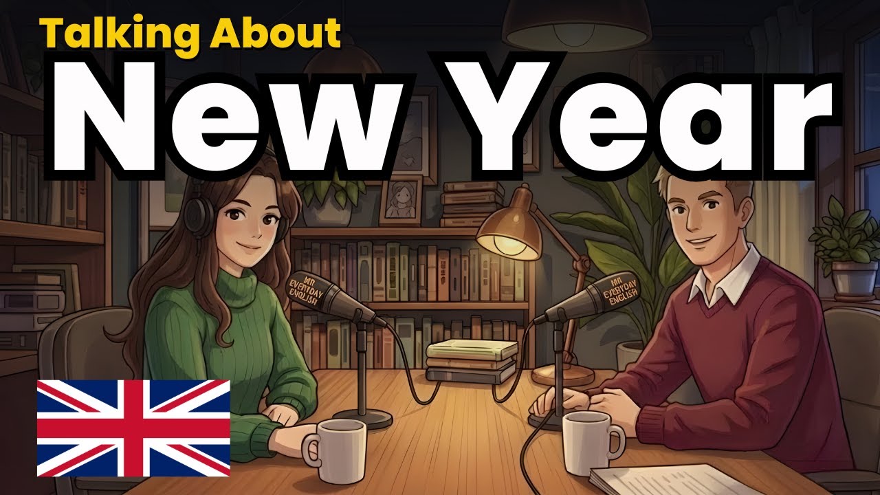 Talk About New Year in English | English Conversation Practice - YouTube